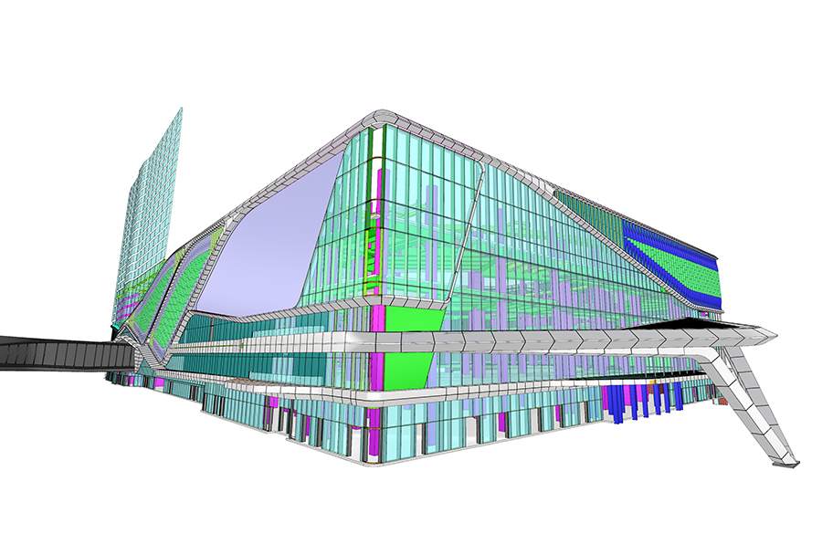 GALAXY INTERNATIONAL CONVENTION CENTER + ARENA + Andaz Hotel – Inhabit